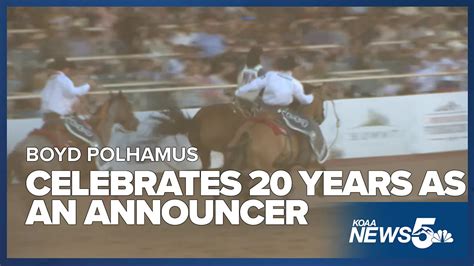 Behind The Mic Boyd Polhamus Celebrates 20 Years Of Rodeo Announcing