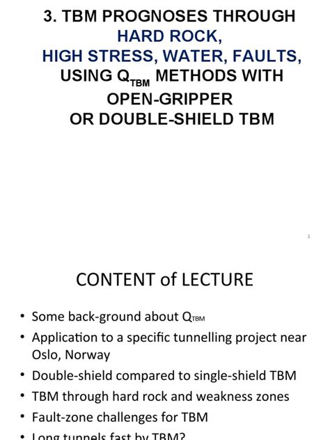 Nick Barton Q Tbm Pdf Geology