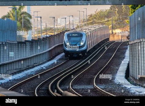 Subway Train In Rio De Janeiro Brazil September 07 2022 Subway