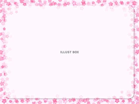 無料イラスト 桜の背景素材