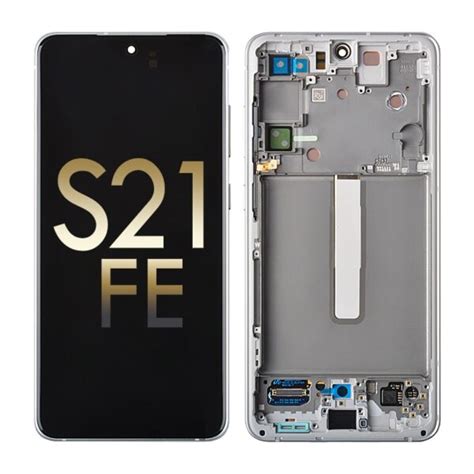 Oled Screen Digitizer Assembly With Frame For Samsung Galaxy S21 Fe 5g