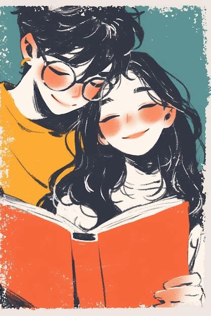 Friends Attending A Literary Festival Premium Ai Generated Vector