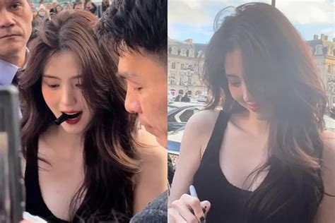 Tampil Seksi Di Paris Fashion Week Dior Han So Hee Diserbu Penggemar