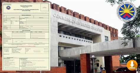 PDF CHED Application Form 2021 CHED Scholarship Program