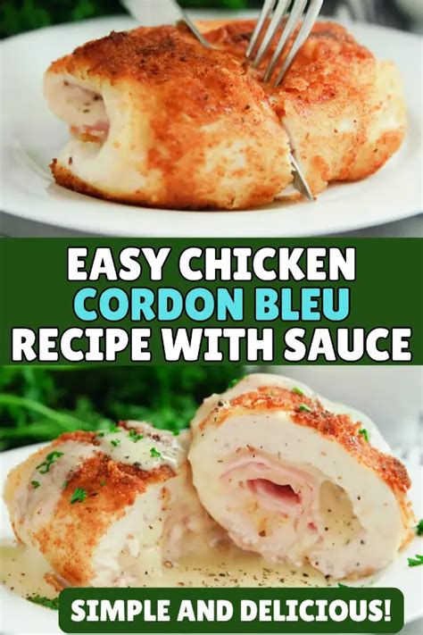 Easy Chicken Cordon Bleu Recipe Anyone Can Master