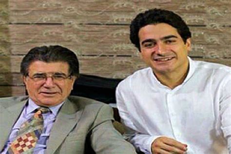 محمدرضا شجریان و اکبر عبدی در چهارشنبه سوری عکس