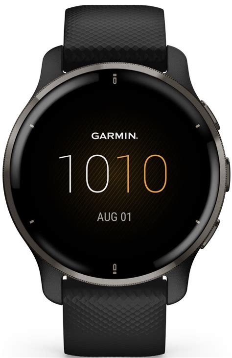 Смарт часовник Garmin - Venu 2 Plus, 43mm, Black | Ozone.bg