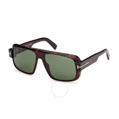 Tom Ford Turner Green Navigator Mens Sunglasses Ft1101 52n 58 Tom Ford