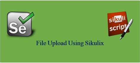 File Uploading Using Sikulix ~ Automation සිංහලෙන්