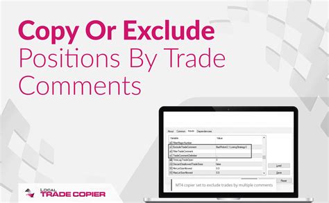 Copy Or Exclude Positions By Trade Comments