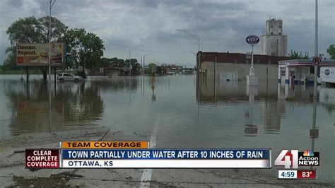 Heavy Rains Cause Flash Flooding In Eastern Kansas
