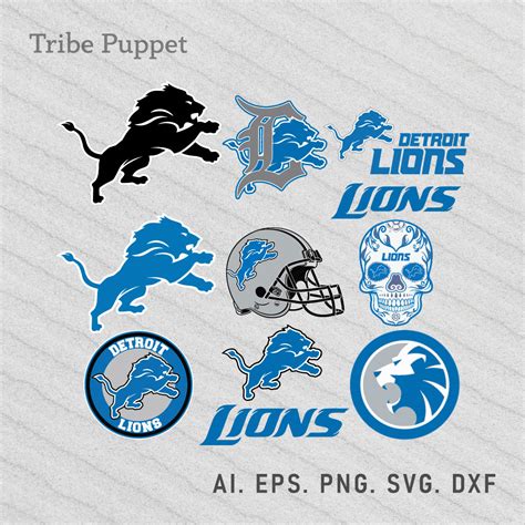Detroit Lions Logo Svg Masterbundles