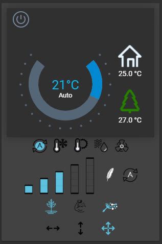 Custom Widget Daikin Wifi Controler HABPanel OpenHAB Community