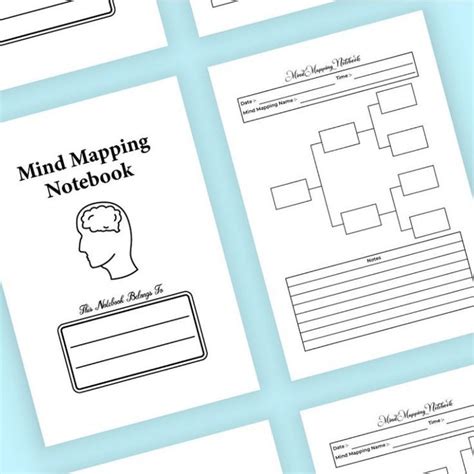 Mind Mapping Notebook Kdp Interior