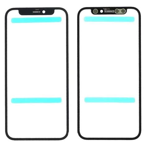 Скло корпусу iPhone 12 Pro Max з ОСА-плівкою black (оригінал): цена 186 ...