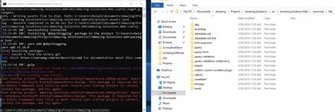When Installing The Blogging Module The Packages Are Not Loaded In Wwwroot Libs Folder Issue