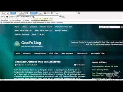 Ten Ton Dreamweaver Cs New Features Live View Live Code Youtube