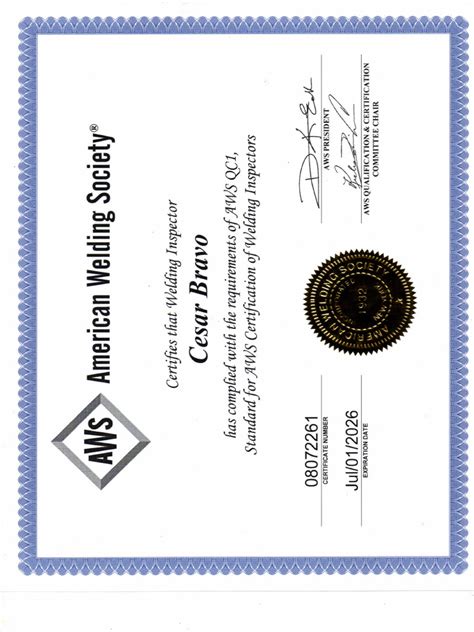 Certificado Cwi 2026 Pdf