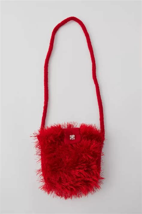 Vintage Fuzzy Bag Urban Outfitters