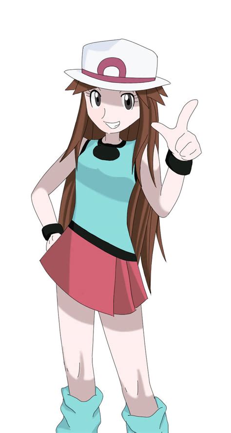 Pokemon Trainer Leaf By Soap971 On Deviantart