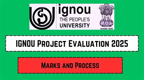 IGNOU Project Evaluation 2025 Marks And Process AP RESULTS