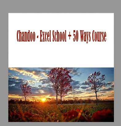 Chandoo Excel Babe Ways Course Bigdiscountcourse