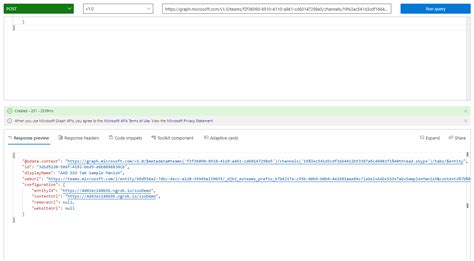 Graph Api Adding Tab To Msteams Error Needs To Be In An Unblocked