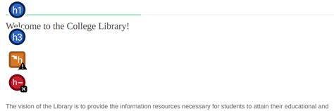Empty Heading Example Pope Tech Blog