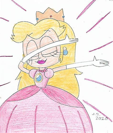 Princess Peach Dab By Toonguy971st On Deviantart