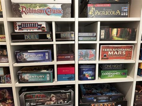 Kallax Wine Rack Mod Storage Option For Small Board Games R Boardgames