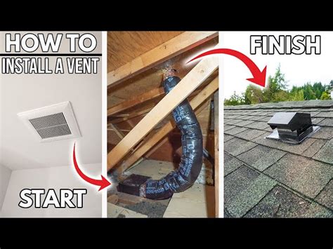 Bathroom Exhaust Fan Venting Through Roof Gas Furnace