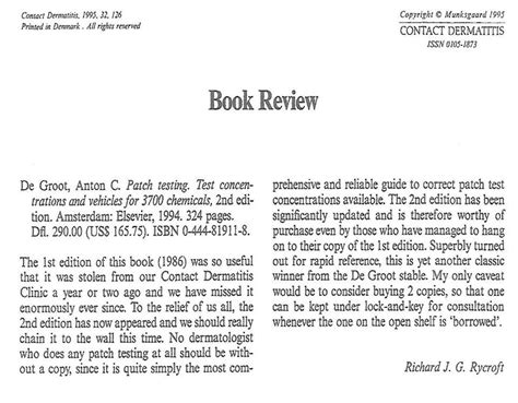 Patch Testing Tweede Editie Anton De Groot Ton De Groot