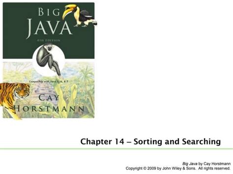Lecture 5 Sorting And Searching Ppt