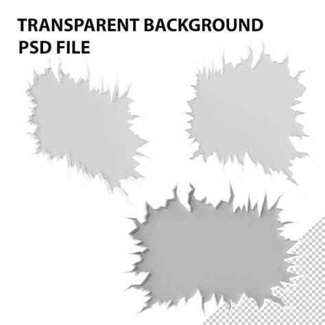 Premium Psd Cracked Wall Png
