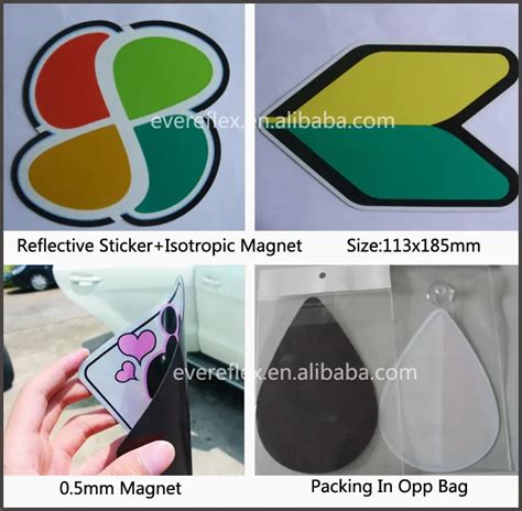Custom Reflective Car Magnets Buy Reflective Car Magnetsreflective