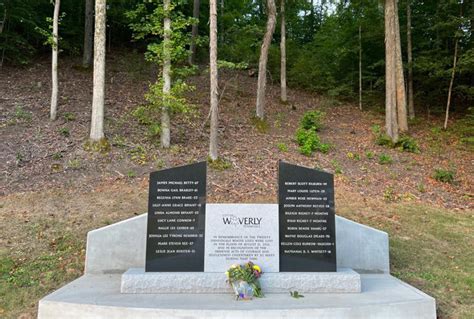 Governor To Attend Dedication View New Memorial For Waverly Flood Victims