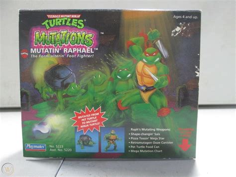 1989 Tmnt Mutations Mutatin Raphael 1993602591