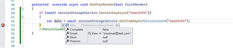 Blazor Update Navmenu Microsoft Qanda