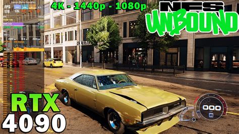 Need For Speed Unbound Rtx 4090 Ryzen 9 7950x 4k 1440p 1080p