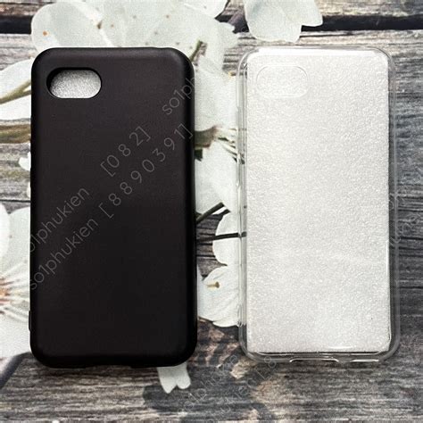 Ốp lưng Sharp Aquos R compact SH SHV SH M loại dẻo đen và loại dẻo trong cao cấp