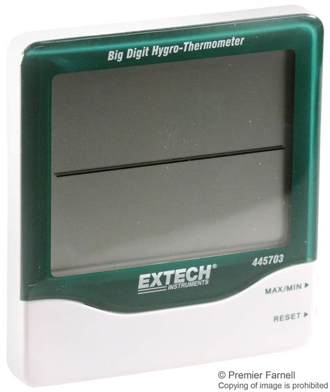 445703 Extech Instruments Humidity Meter Big Digit 10 To 99