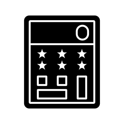 Calculator Vector Icon 14734048 Vector Art At Vecteezy