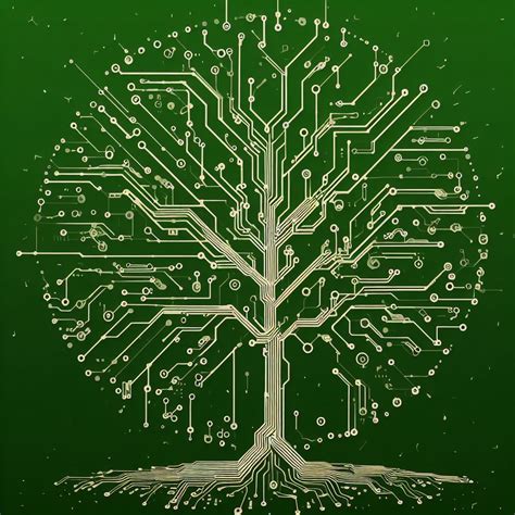 Circuit Tree Wall Art
