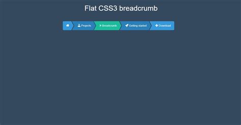 20 Breadcrumb Css Examples Code Snippet Onaircode