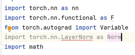 can not use import torch nn layernorm as norm · issue 111655
