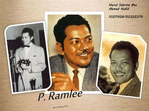 P Ramlee Slides Pptx