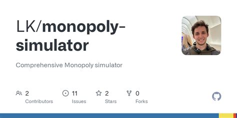 Github Lk Monopoly Simulator Comprehensive Monopoly Simulator