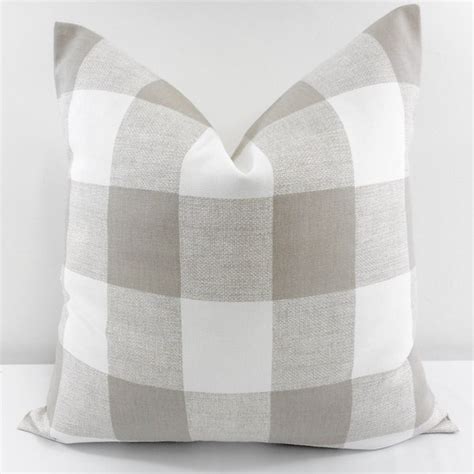 Buffalo Check Pillow Etsy