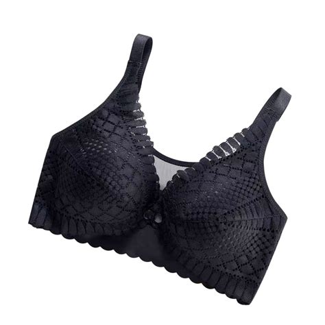 Elainilye Fashion Nursing Bra Wireless Lace Traceless Underwear With