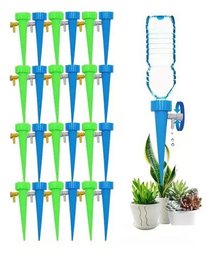 Irrigador Automático 24 Pcs Irrigação Vaso Plantas Gotejante MercadoLivre
